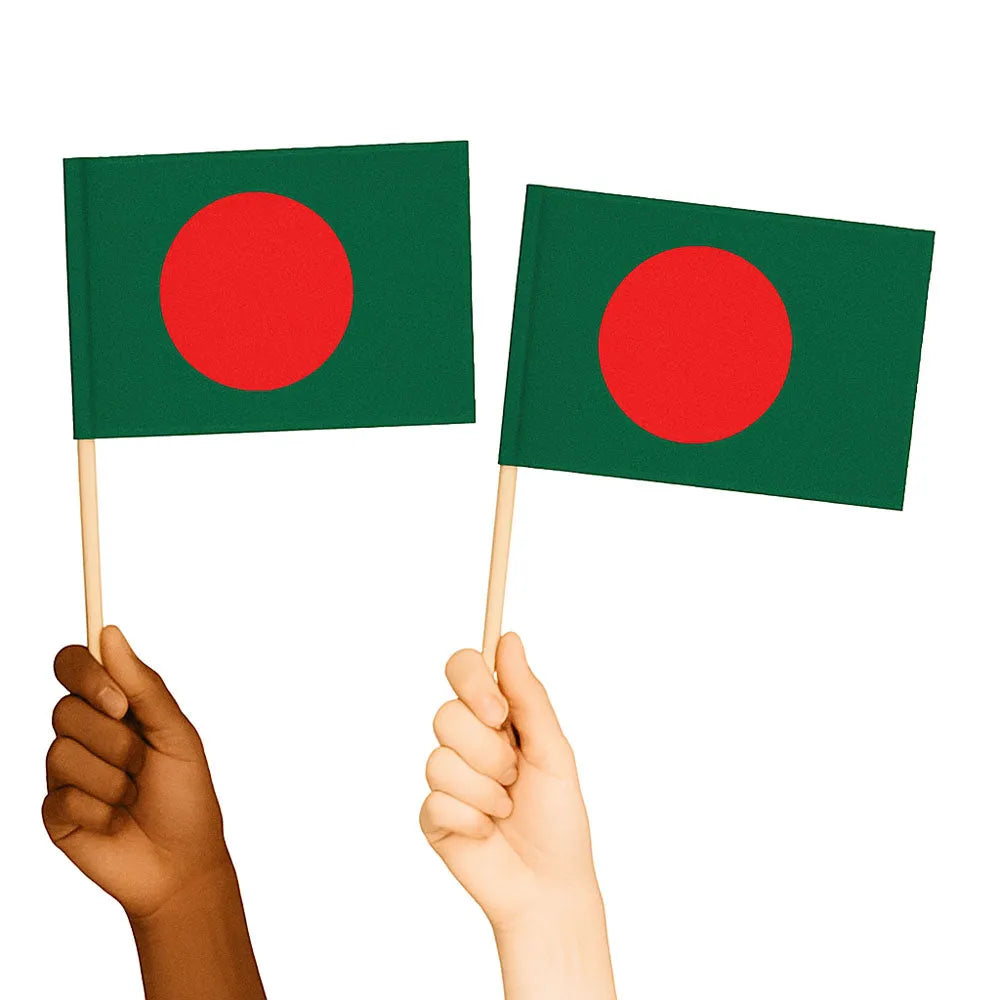 Bangladesh Handwaving Flags – Union Flag Company