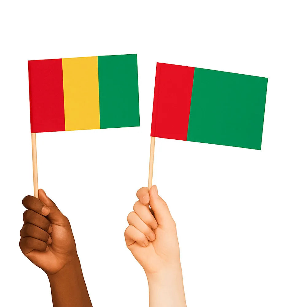 Guinea Handwaving Flags – Union Flag Company